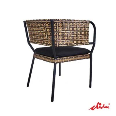 Wicker Dining Chairs for Luxury Hotels Restaurant Azuma
